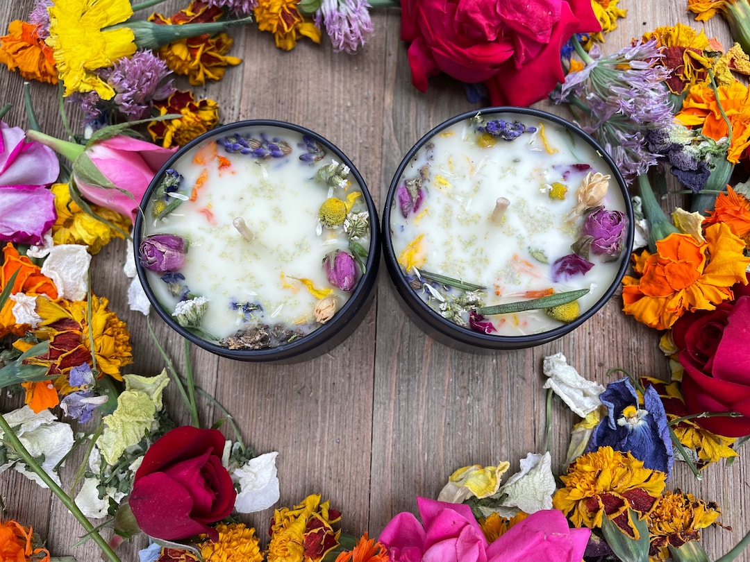 Litha Candle | Summer Solstice Candle | Midsummer Altar | Beeswax ...