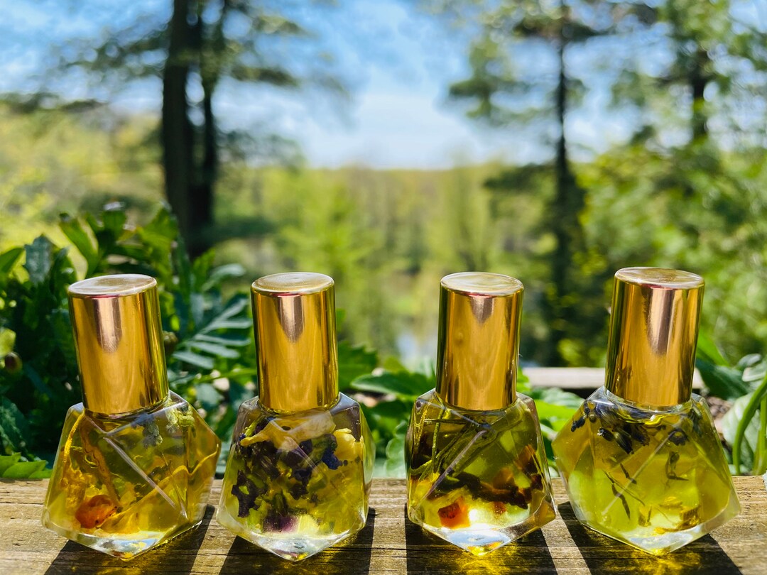 Elemental Magic Oils Set, Earth-air-fire-water, Pure Essential Oil ...