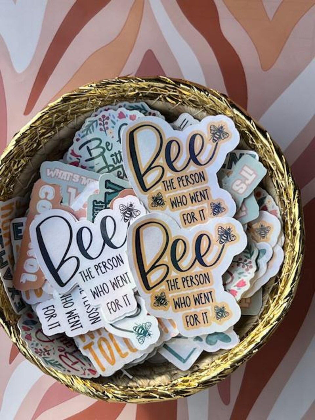 Bee Sticker, Bee the Person Who Went for It, Bee the Change-maker, Bee ...