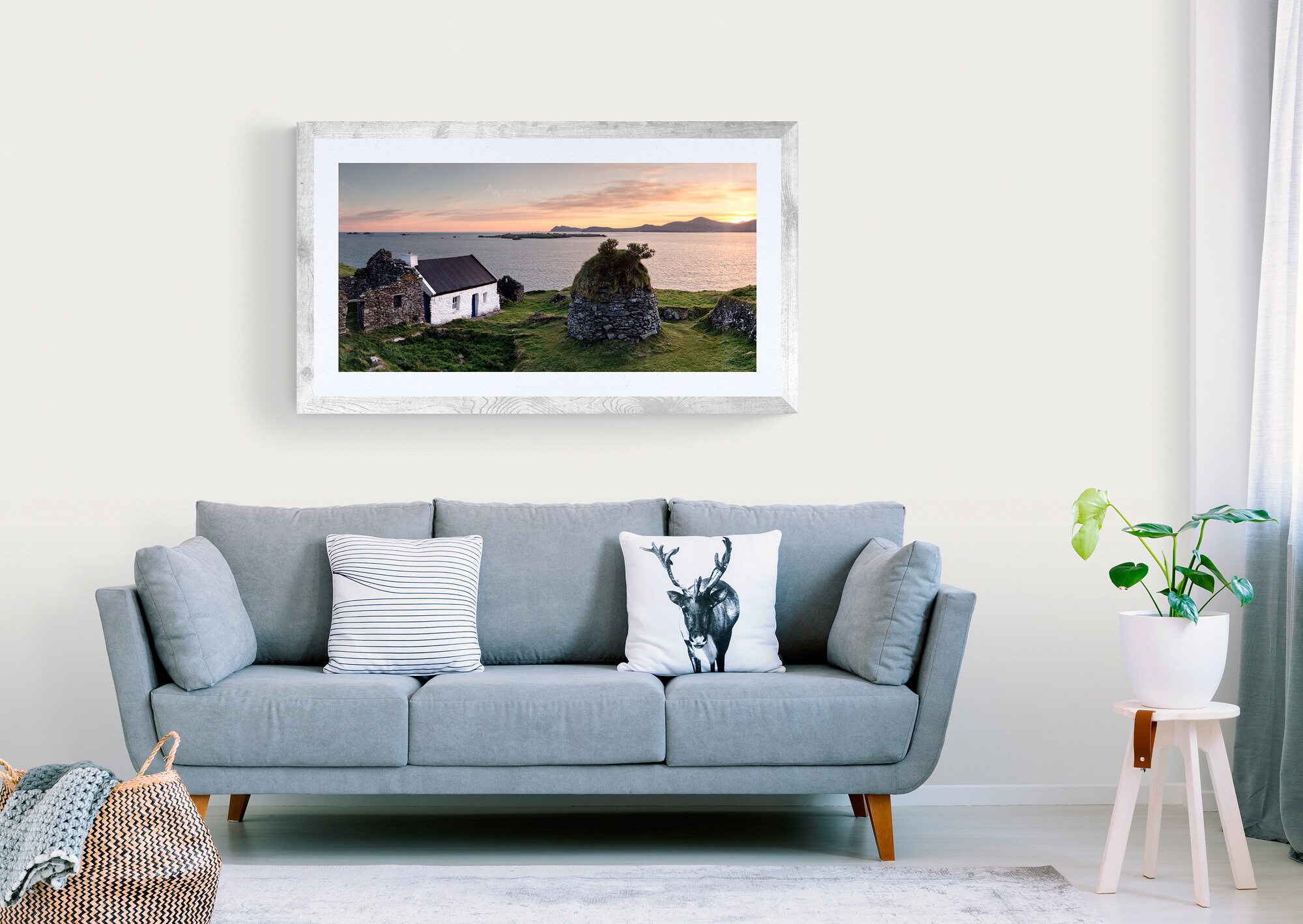 Great Blasket Island - Panorama / Dingle / Ireland / an Blascaod Mór ...