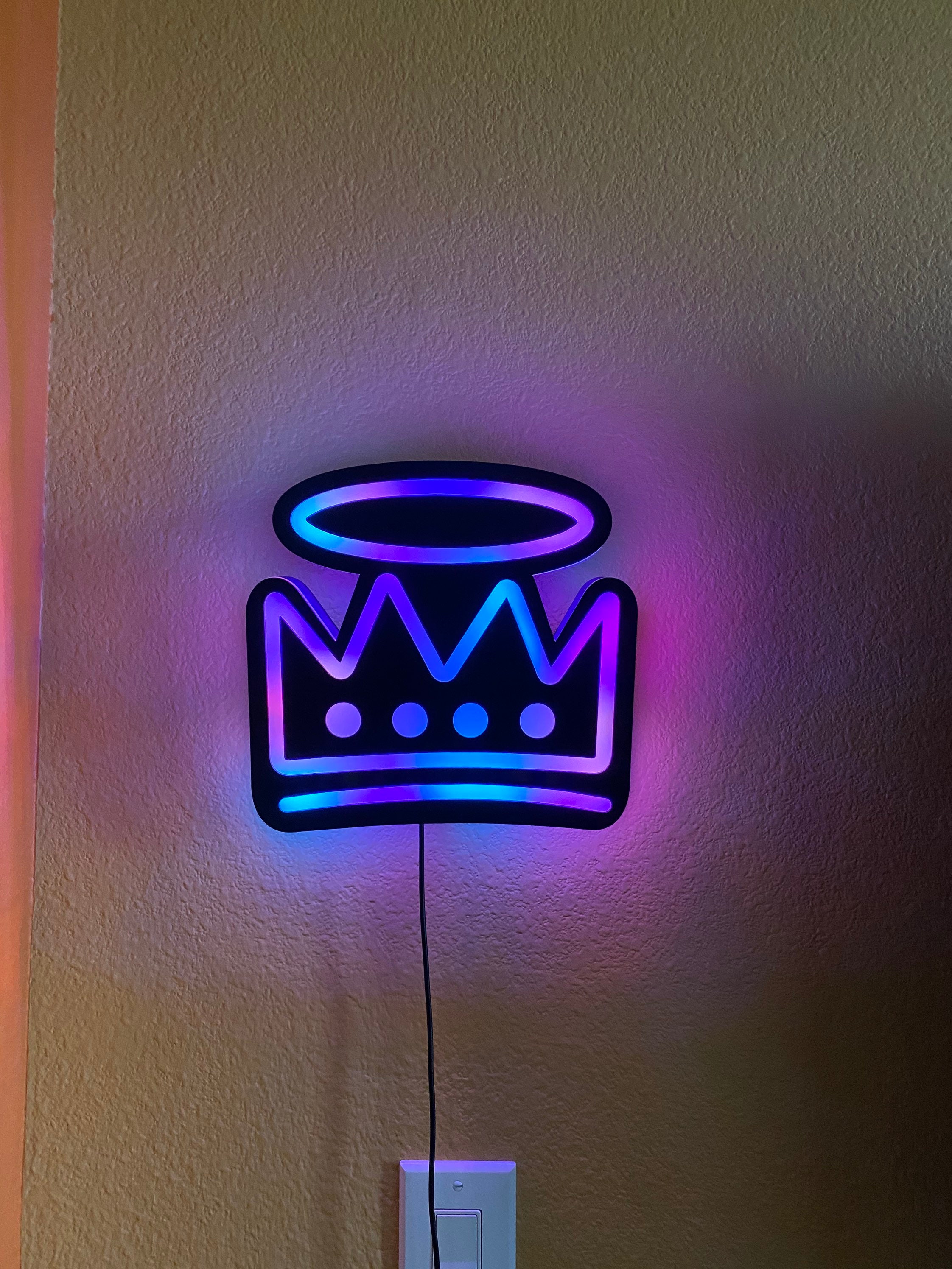 Charlesthefirst LED Lamp - Etsy