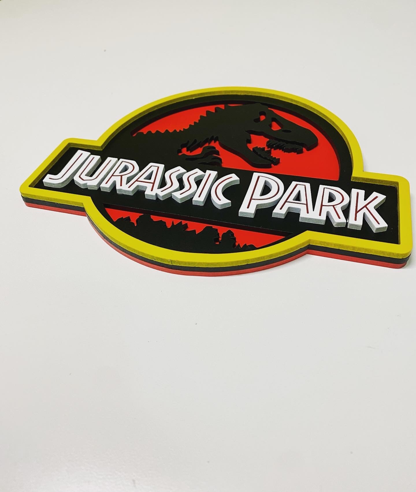 Jurassic Park 3D Sign - Etsy