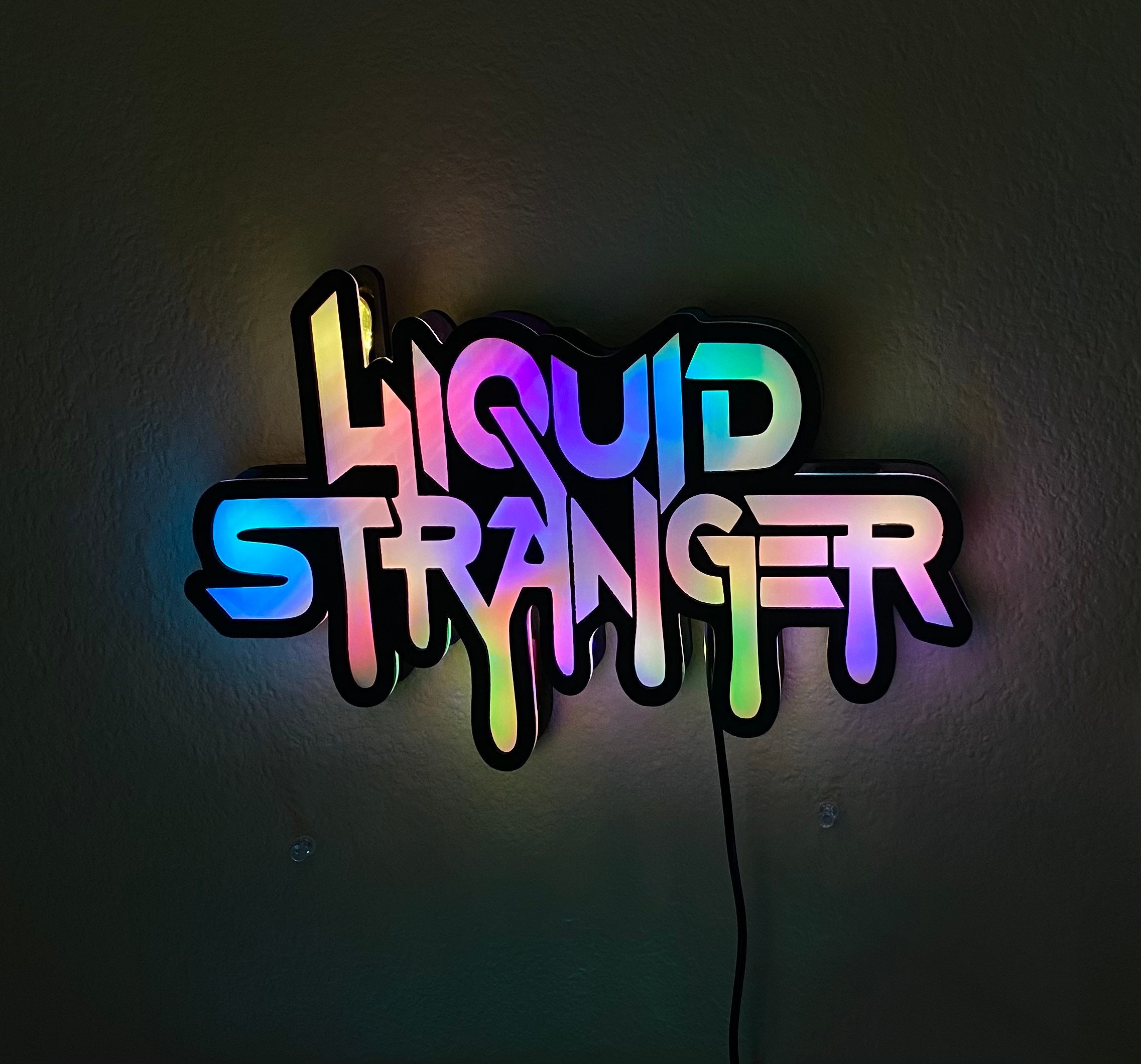 Liquid Stranger LED Lamp - Etsy