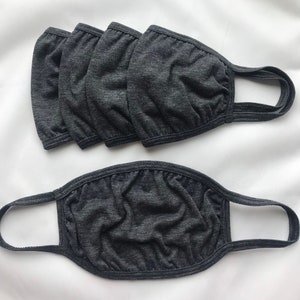 5 Pack-adult High Quality SOFT Reusable COTTON Face Mask mix and Match ...