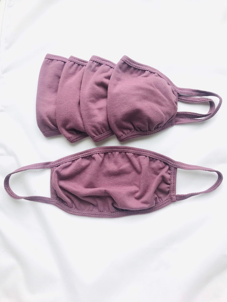 5 Pack-adult High Quality SOFT Reusable COTTON Face Mask mix - Etsy