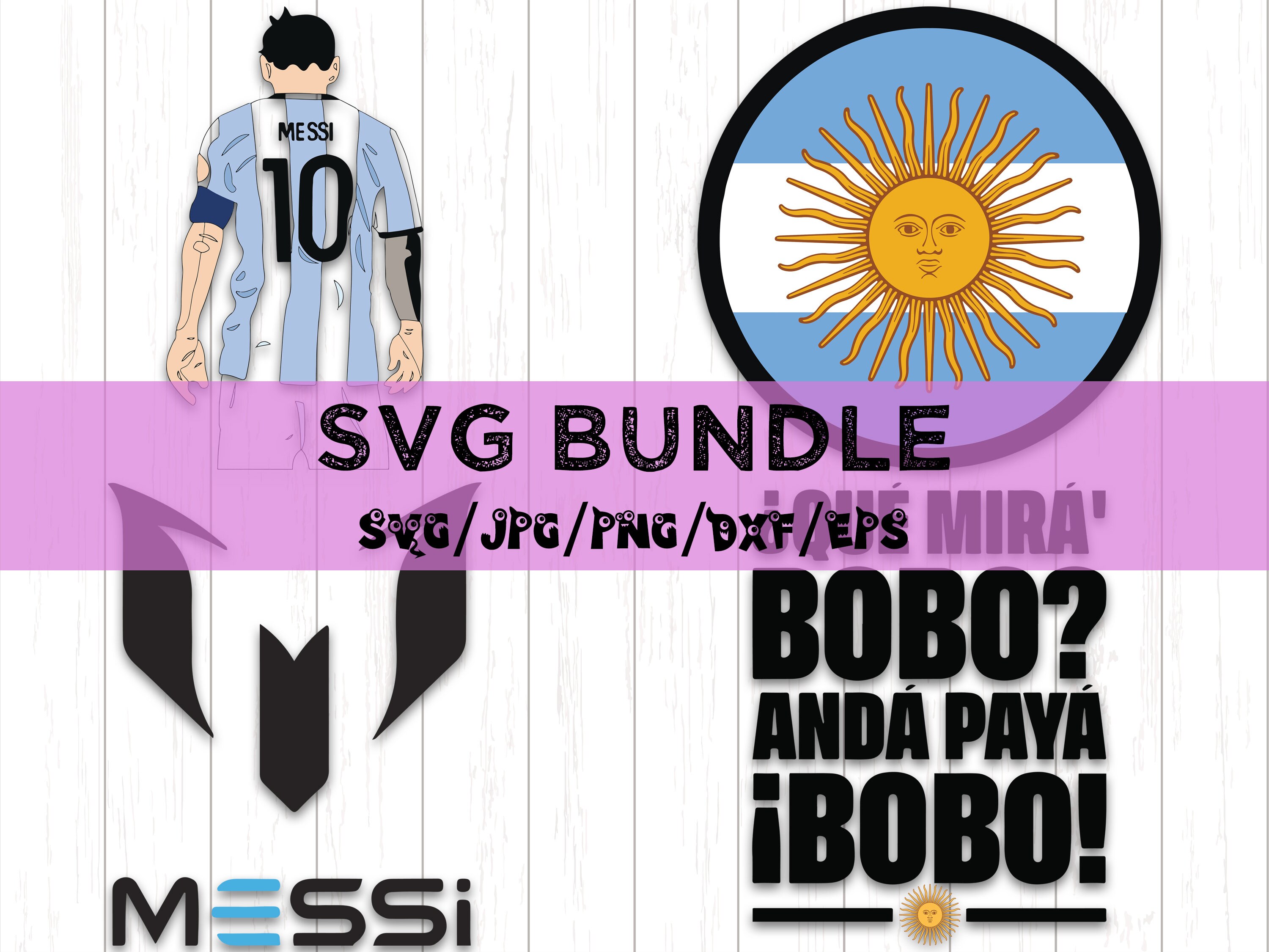 Lionel Messi Bundle SVG, Messi Football MEGA BUNDLE, 77 Designs Lionel ...