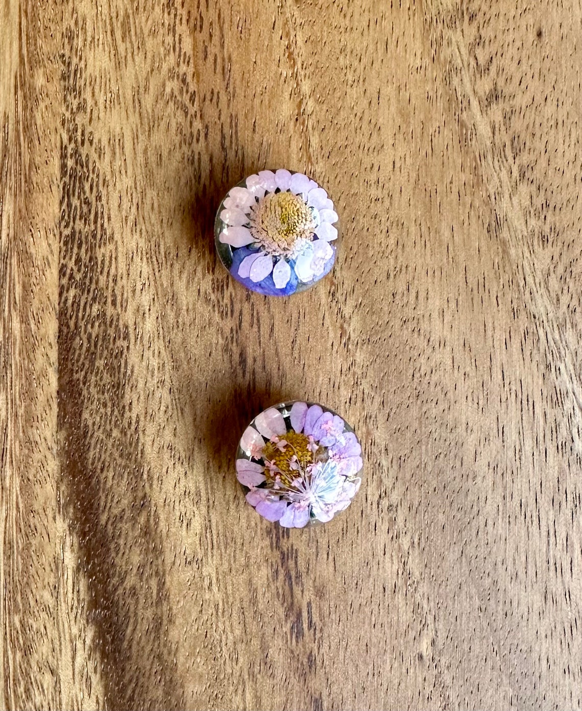 Wildflower Resin Magnets (set of 6) - Etsy