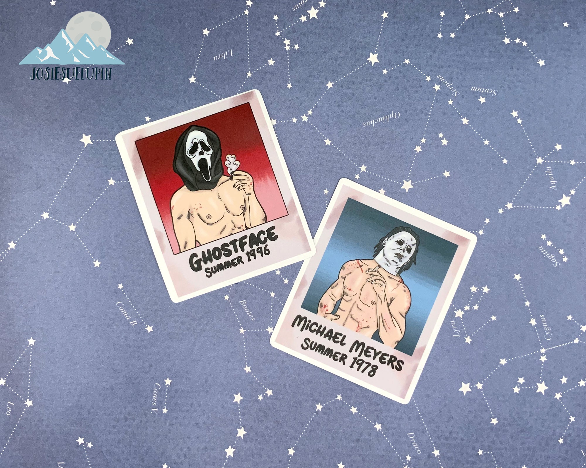 Horror 420 Polaroids Stoner Horror Icons Halloween | Etsy