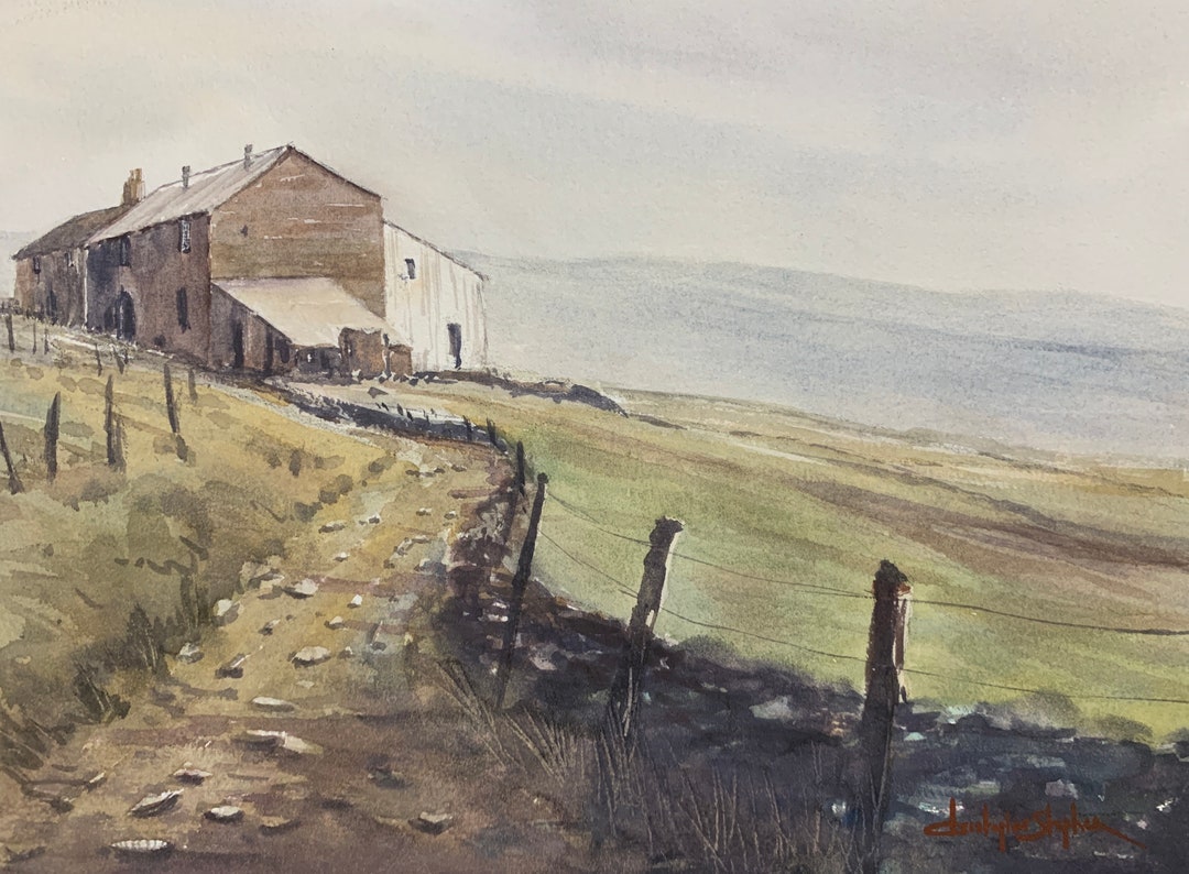 Original Watercolour Painting by Christopher Stephen Art - Etsy