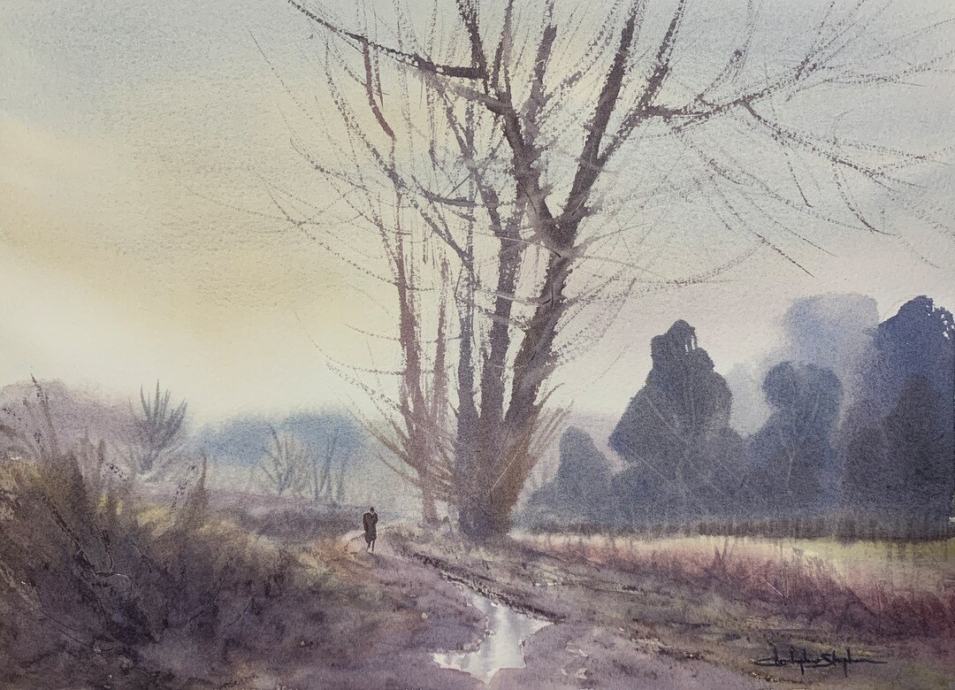 Original Watercolour Painting by Christopher Stephen Art - Etsy