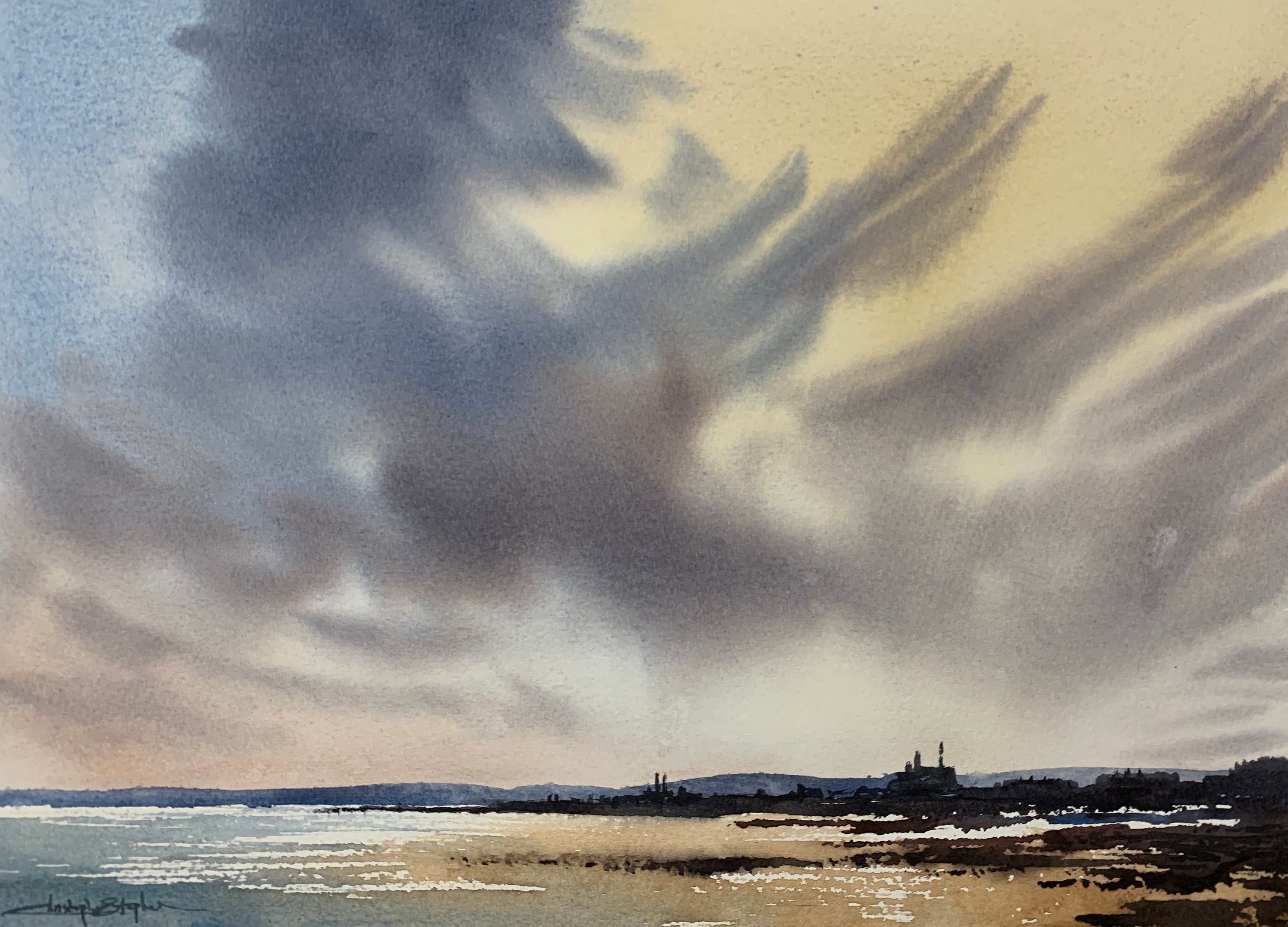 Original Watercolour Painting by Christopher Stephen - Etsy