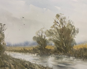 Original Watercolour Painting by Christopher Stephen Art - Etsy