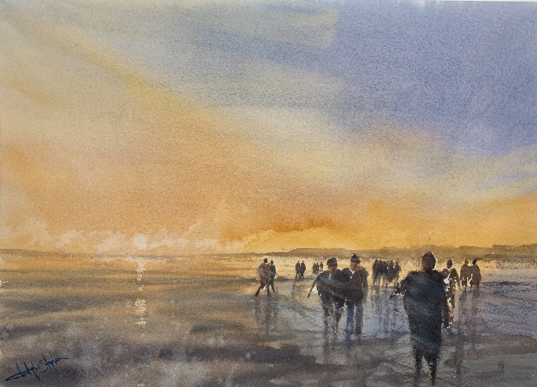 Original Watercolour Painting by Christopher Stephen Art - Etsy