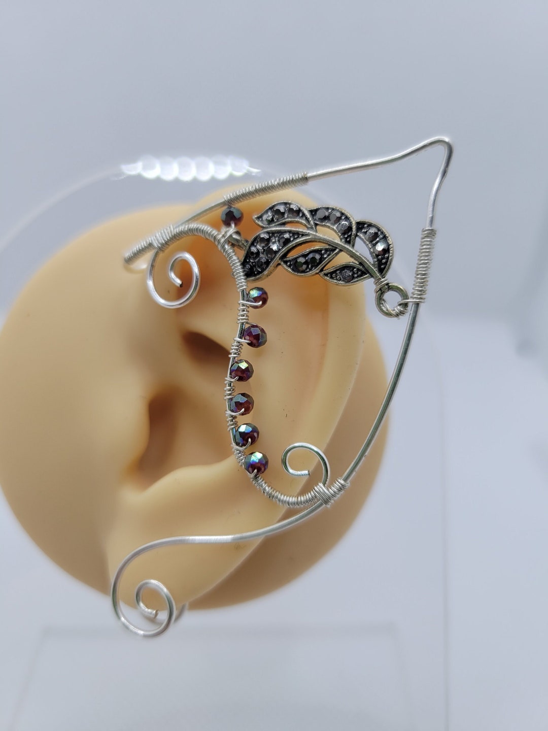 Silver Elf Ear Cuffs Non-pierced Ear Wraps - Etsy