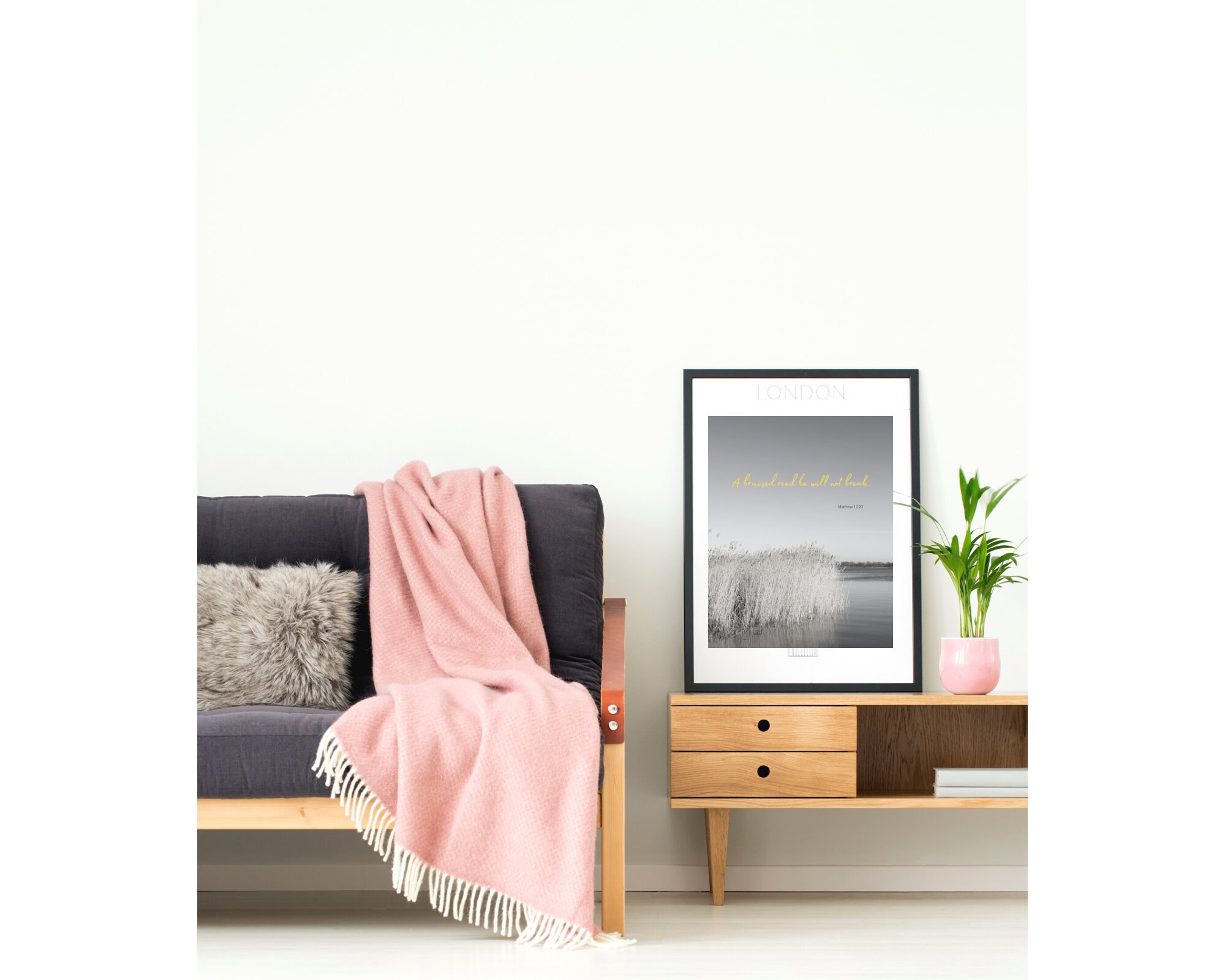 A Bruised Reed He Will Not Break matthew 12:20 Bible Verse - Etsy