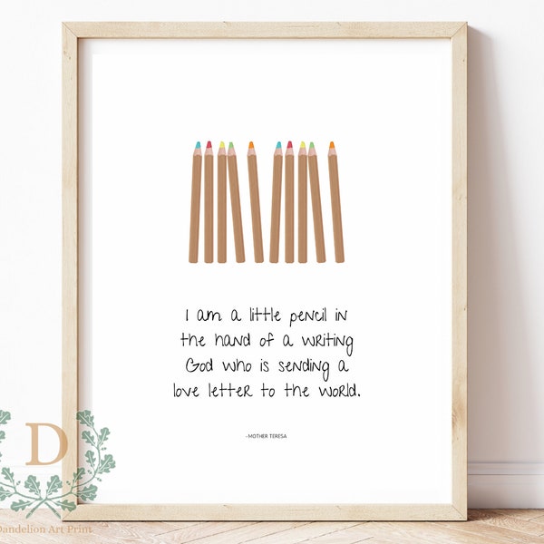 Pencil Quote - Etsy