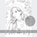 NAYEON Premium Greyscale Digital Coloring Page | Qissy_art - Etsy