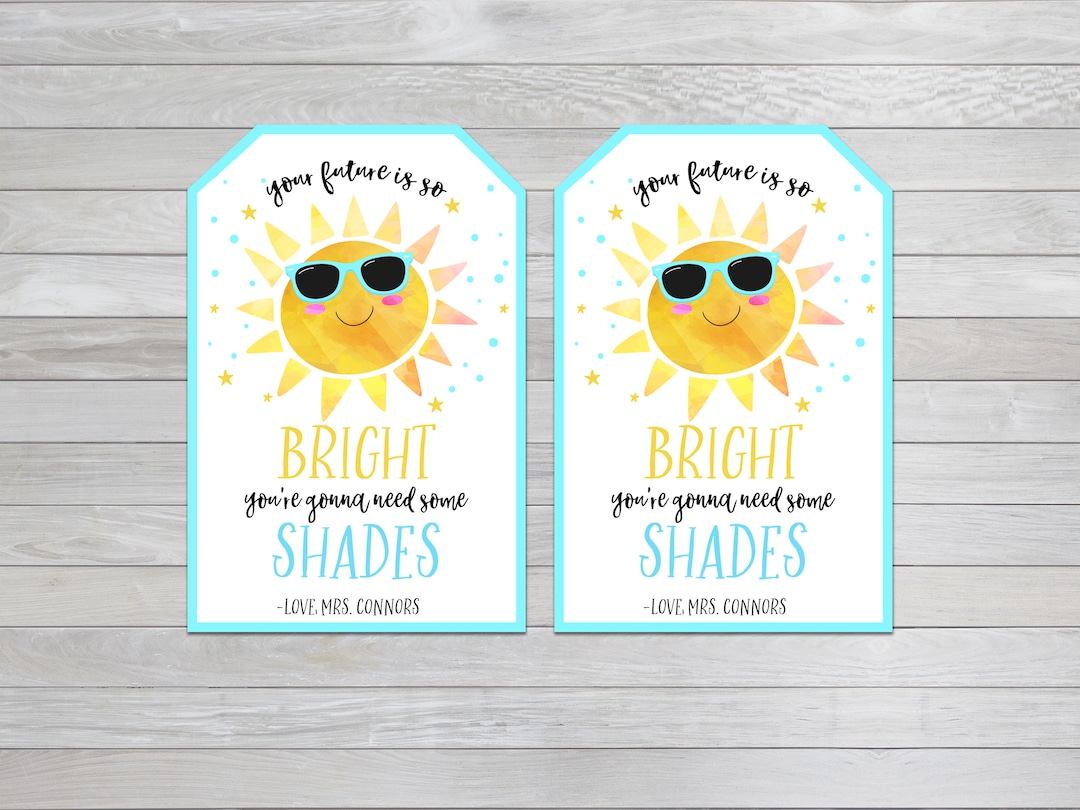 Future so Bright You're Gonna Need Shades, End of the Year Tag ...