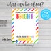 Thank You for Making This Year Bright Tags - Colorful Year Favor Tags ...