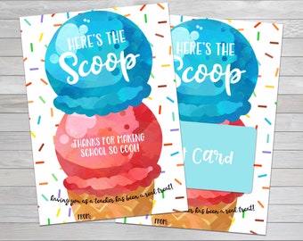 Ice Cream Thank You - Etsy