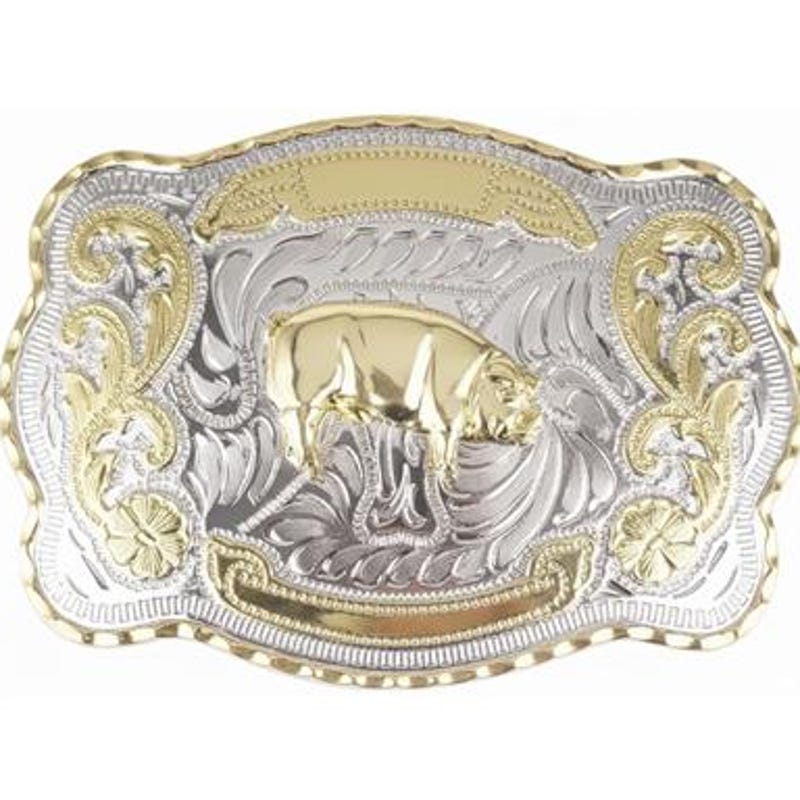 Big Belt Buckle Cowboy - Etsy