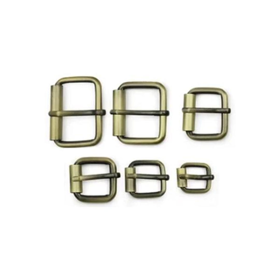 Roller Buckles, Regular & Heavy Duty, 1/2" to 1 1/2", in Brushed ...