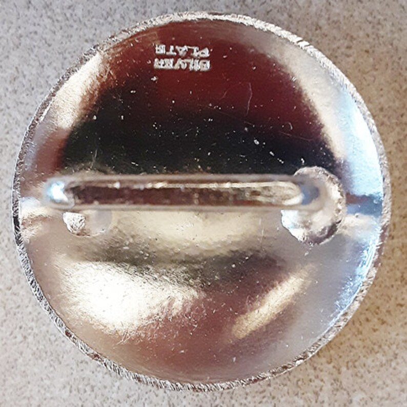 1 1/2 Silver Plated Hand Engraved Loop Back Concho. 80005-L - Etsy