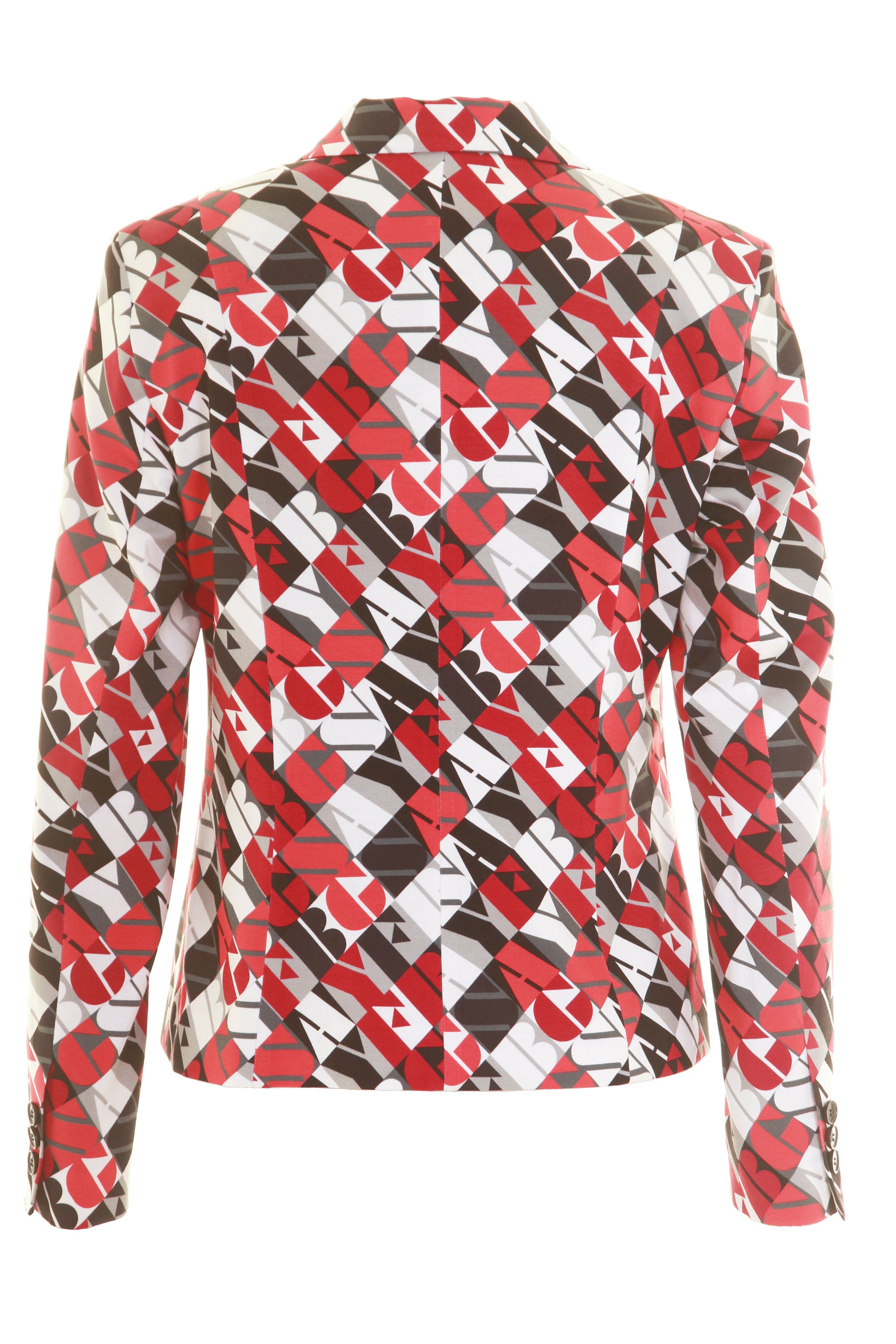 Busy Womens Red and Black Pattern Summer Jacket - Etsy