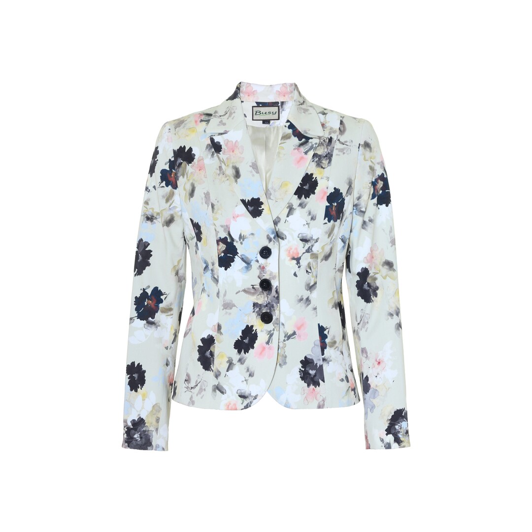 Busy Women's Spring Flowers Jacket - Etsy UK