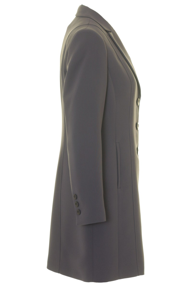 Busy Women's Long Jacket Blazer in Black, Navy or Grey - Etsy