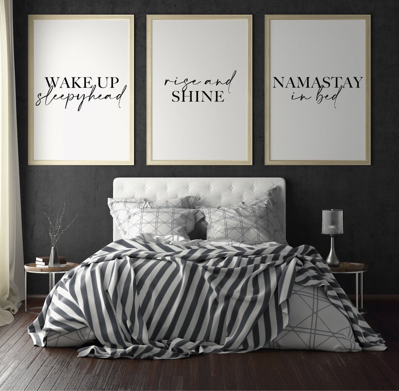Bedroom Print Set Art Decor Home Decor Prints for Bedroom - Etsy