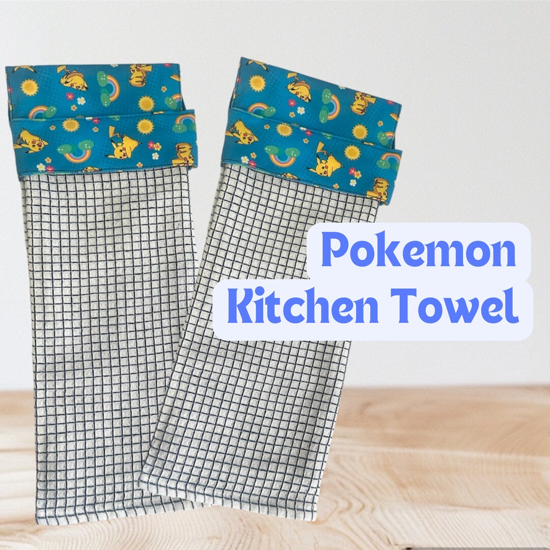 Pokémon / Kitchen Towel / Kitchen Accessories / Pokemon Towel / Pokemon ...