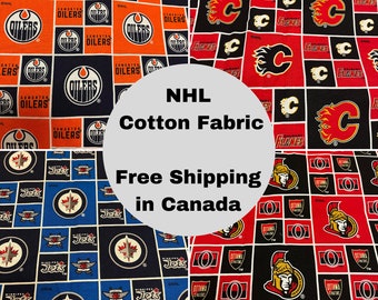 Edmonton Oilers Fabric - Etsy