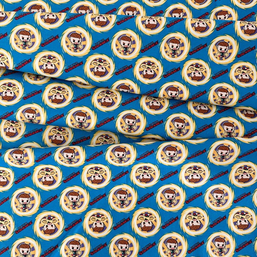Fabric / by Yard / Marvel Fabric / Doctor Strange Fabric / Dr Strange ...
