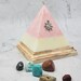 Pyramid Candle With Crystals Inside, Surprise Candle - Etsy