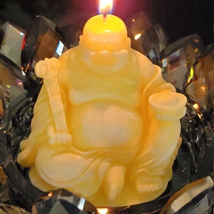 Buddha Candle, Lucky Buddha Candle - Etsy