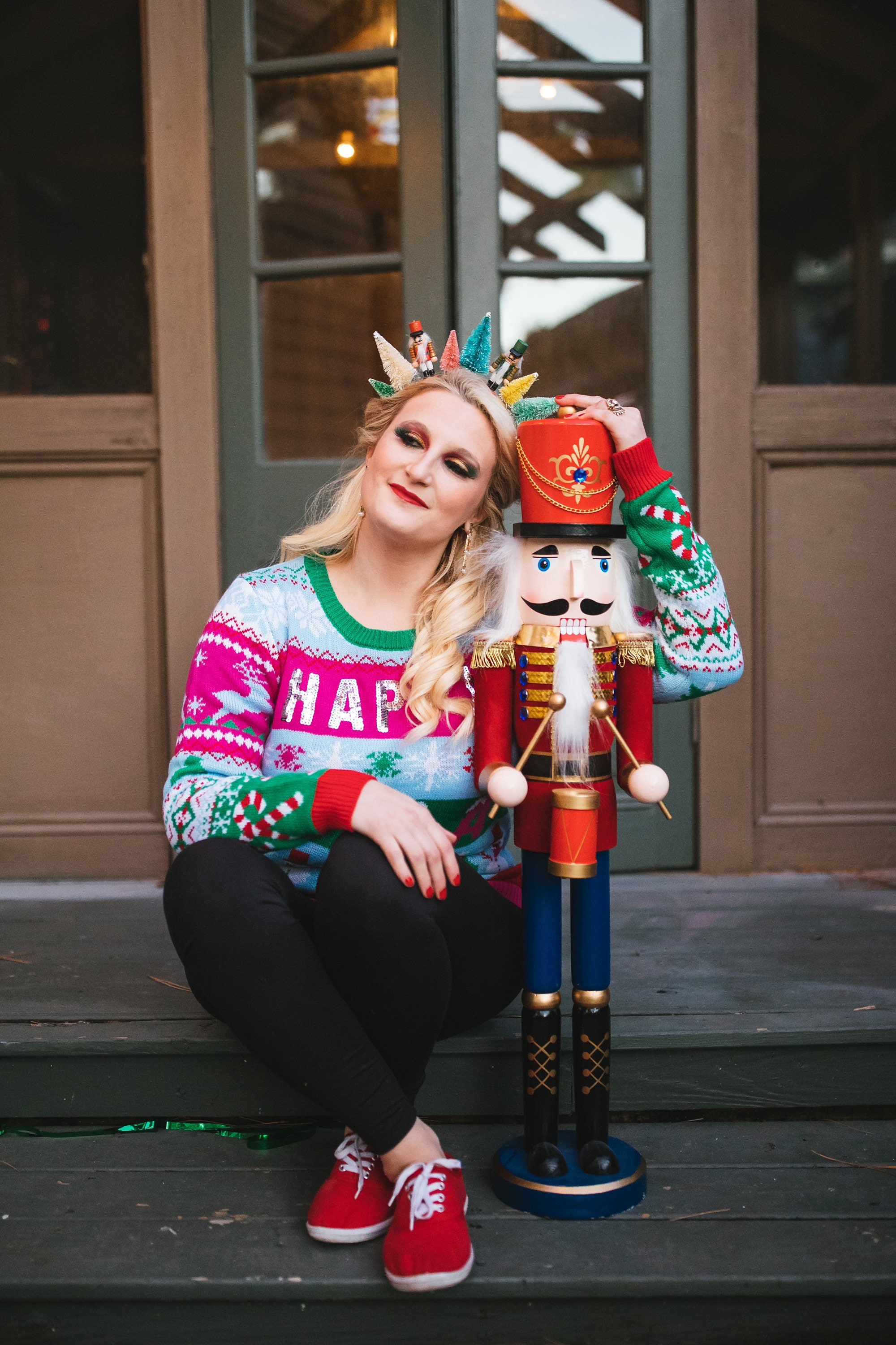 Christmas Tree Headband: Festive Nutcracker Holiday Crown - Etsy