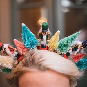 Christmas Tree Headband: Festive Nutcracker Holiday Crown - Etsy