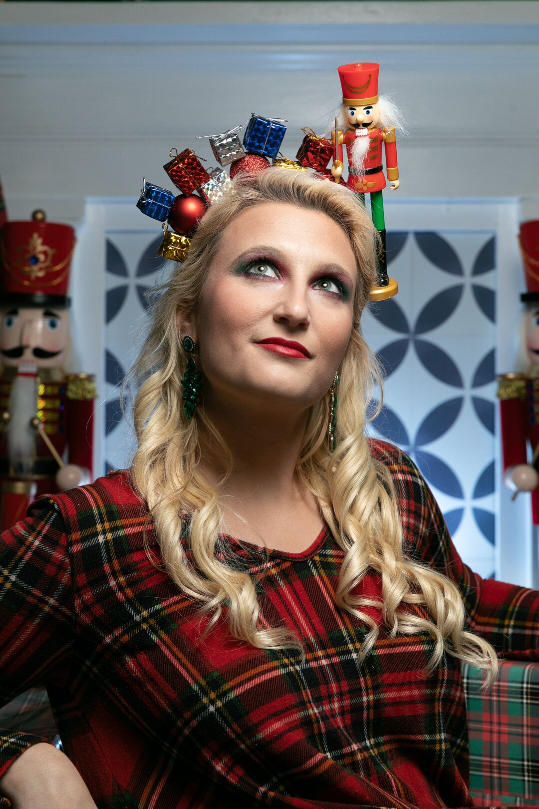 Nutcracker Christmas Headband: Ugly Sweater Party Crown - Etsy