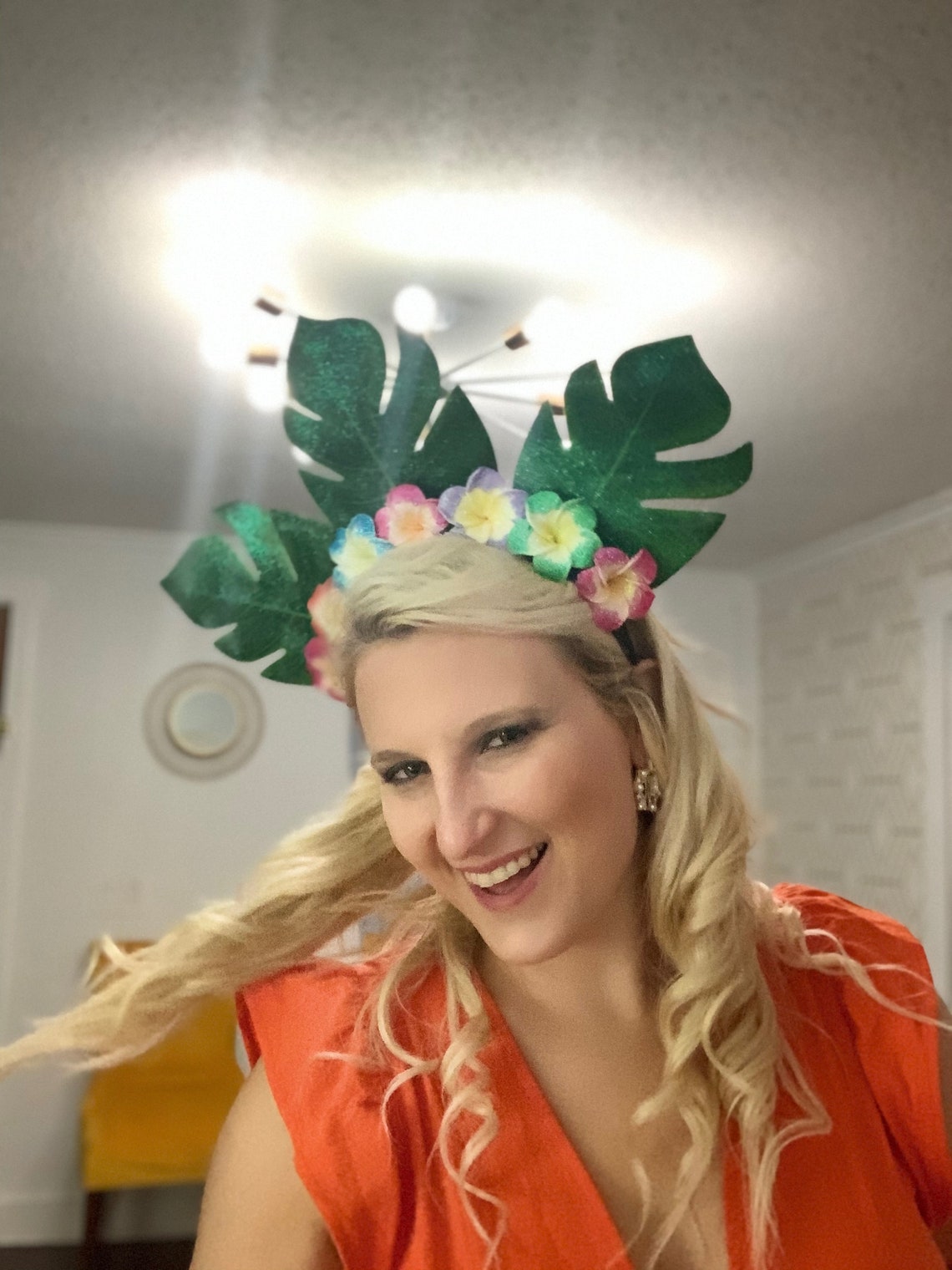 Summer Festival Headpiece Flower Crown with Summer Flowers | Etsy