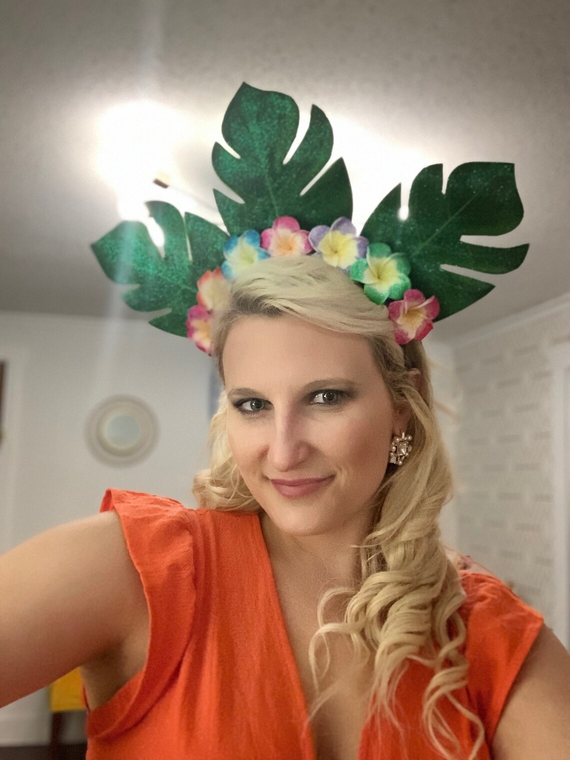 Summer Festival Headpiece Flower Crown with Summer Flowers | Etsy