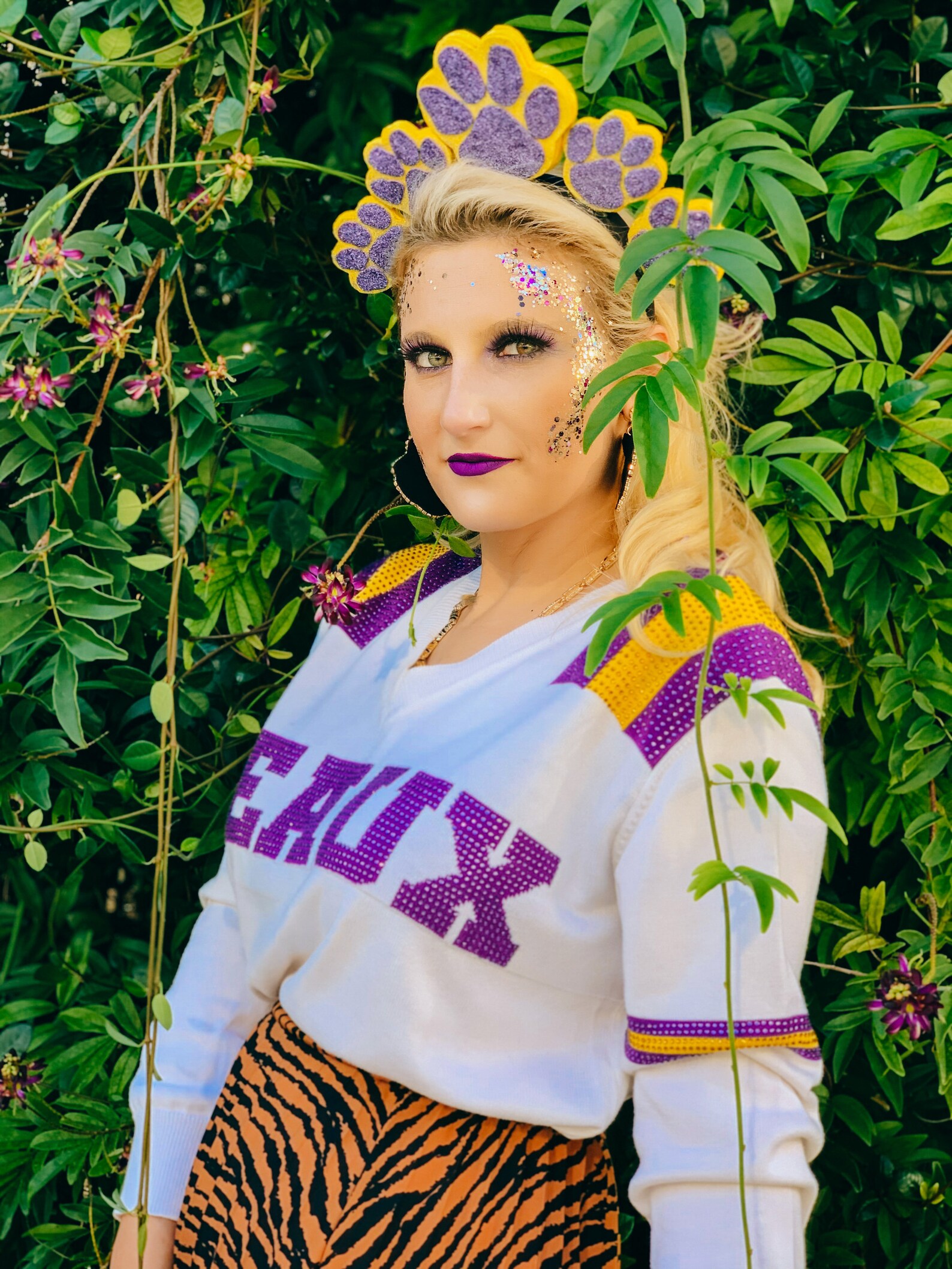 Personalized Gift For Lsu Fans Lsu Headpiece Game Day | Etsy