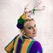 Bead Tree Mardi Gras Crown, Headpiece, Mardi Gras Headband Adult, Mardi ...