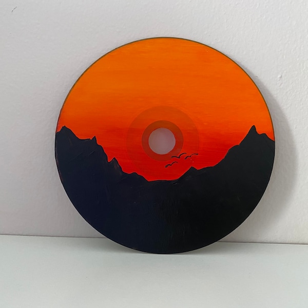 Cd Painting - Etsy