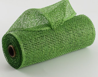 Lime Green Burlap | Etsy