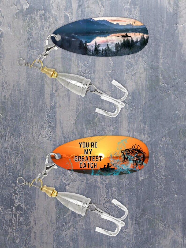 Custom Fishing Lure With Gift Box - Etsy