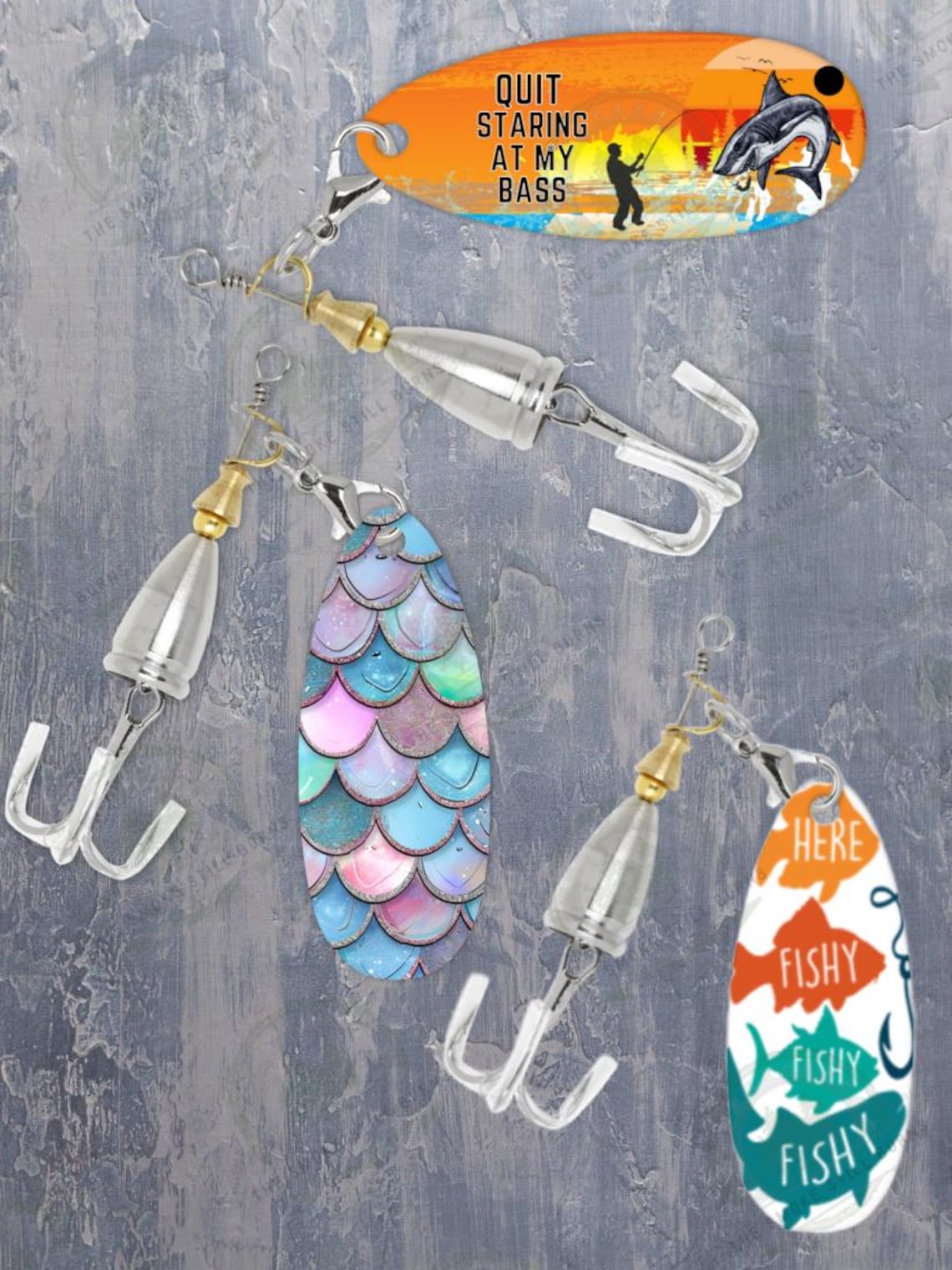 Custom Fishing Lure With Gift Box - Etsy