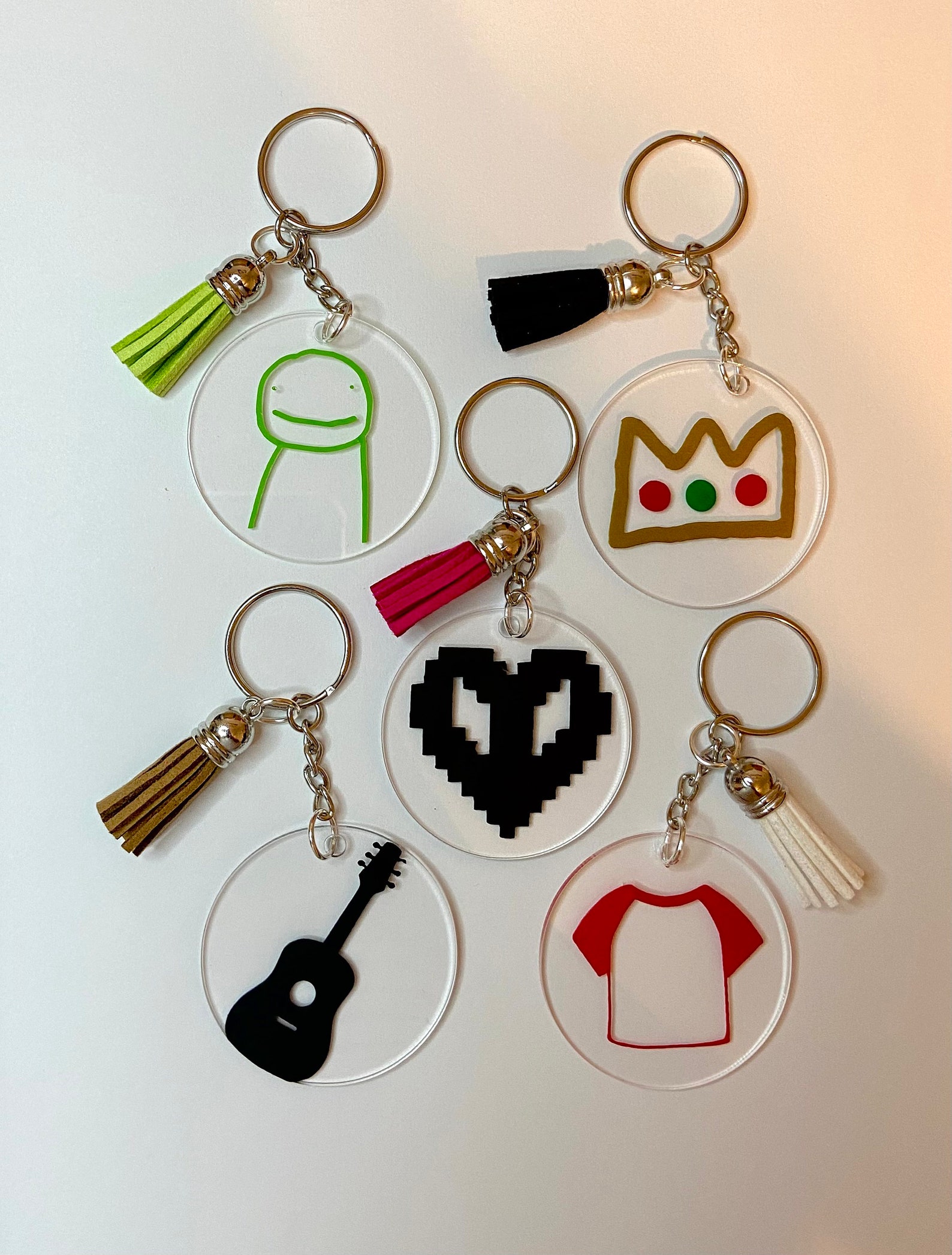 Dream Smp Minecraft Inspired Mcyt Keychains Gift - Etsy
