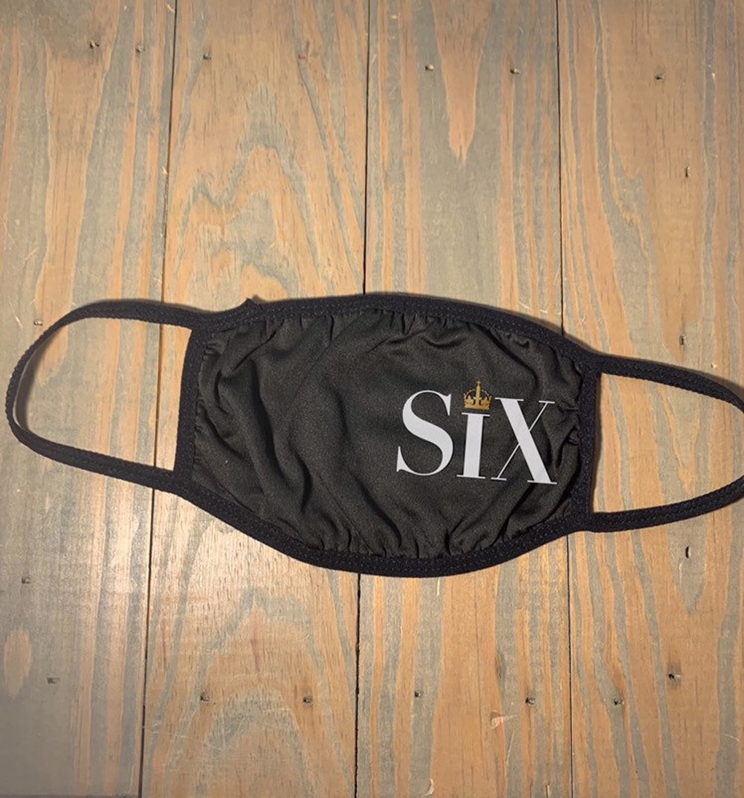 Six the Musical Inspired Broadway Musical Face Mask Theatre Gift - Etsy