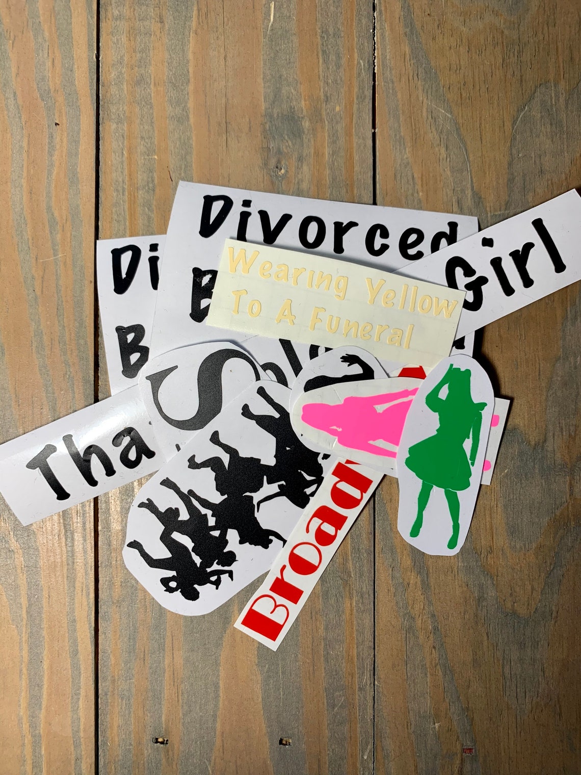 Pack of 10 Six the Musical Broadway Inspired Vinyl Decal - Etsy